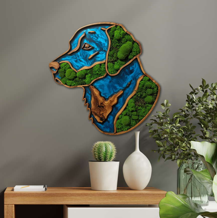 Moss HDF poster - Dog — T-Tatra HU